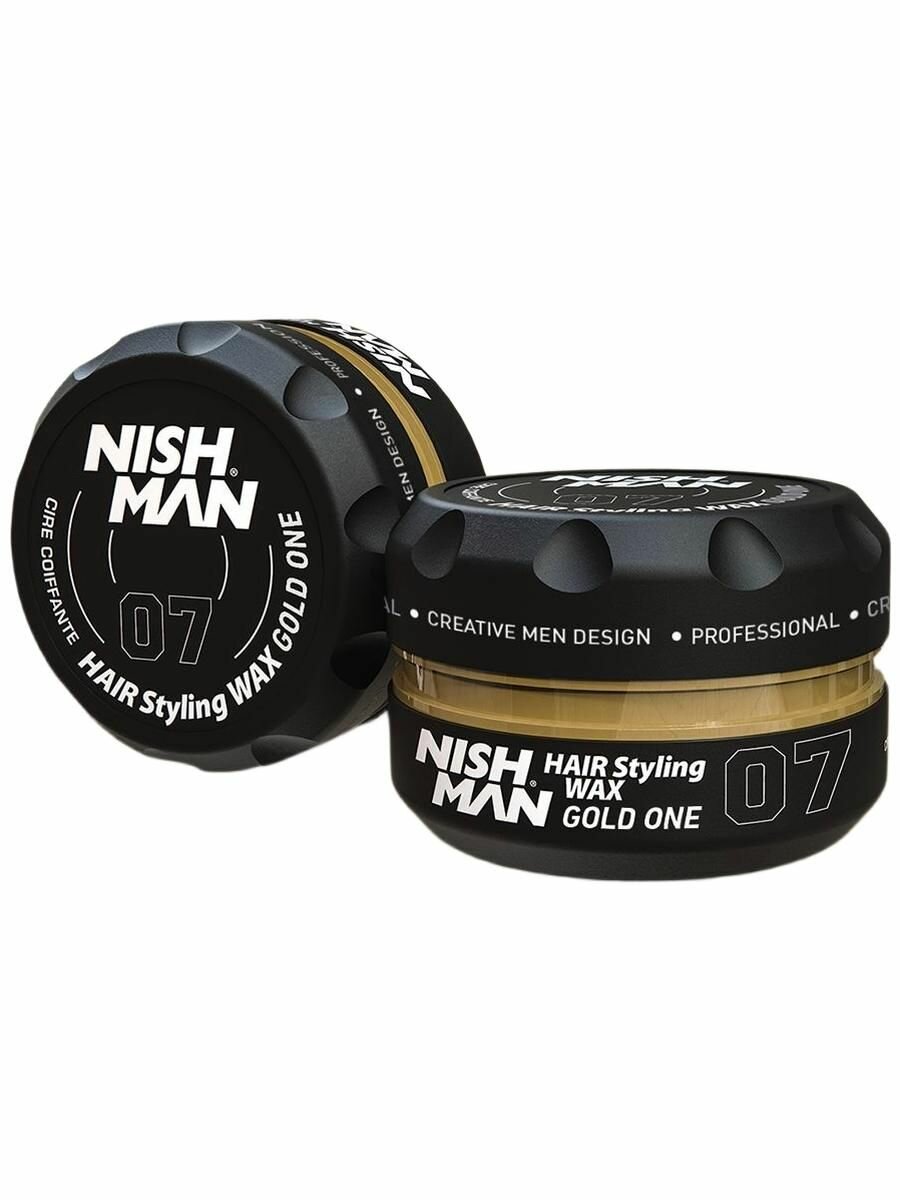 NISHMAN Воск для волос аромат "Пряный древесный" 07, 30 мл