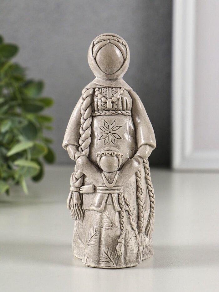 Фигурка гипс «Берегиня Ведучка», 13×6 см, под камень