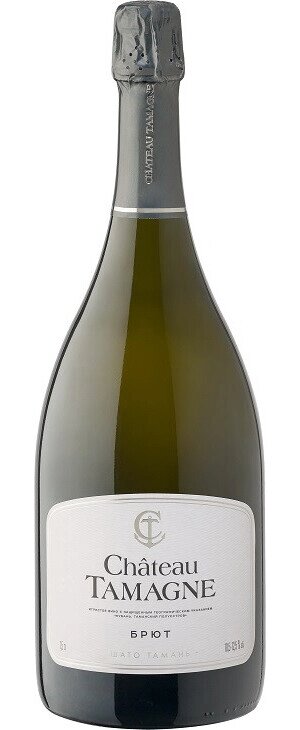 Игристое вино "Chateau Tamagne" Brut Blanc, 1.5 л