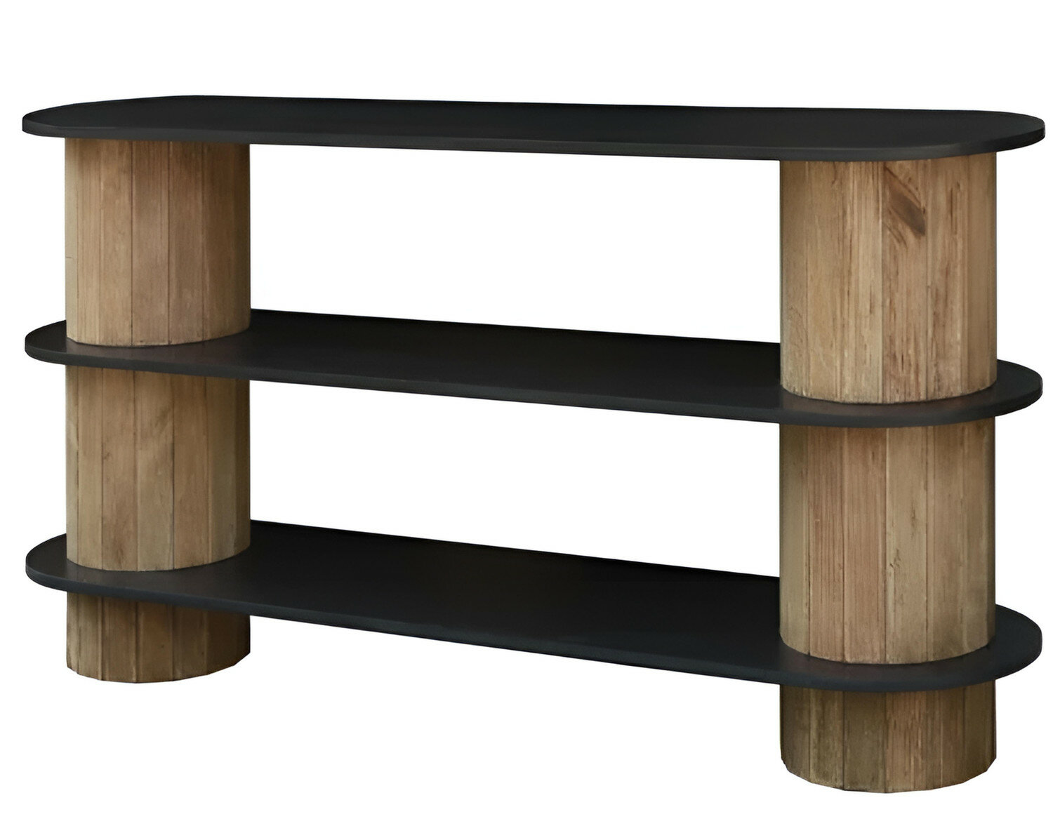 Cтеллаж Лофт Maria&Stefania, 160*40*85 см, "Wooden Vintage Loft" Y913