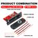 Усилитель мощности стерео 2*80W, DC 8-24V, Bluetooth, пульт