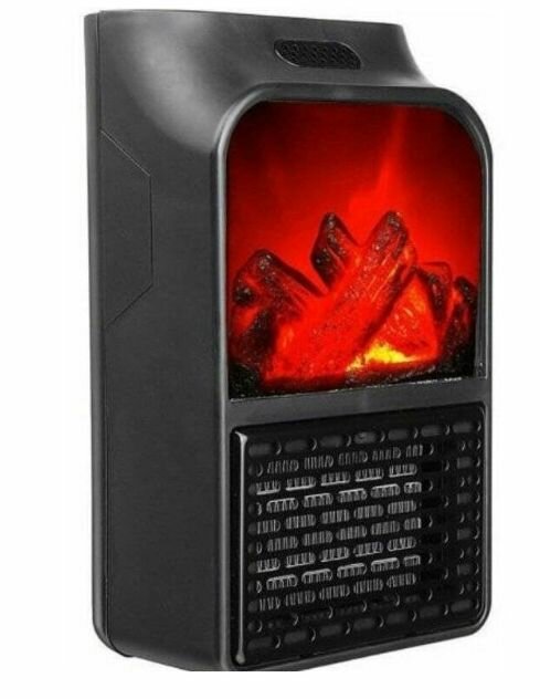 Мини камин с имитацией огня, пультом, LCD дисплеем