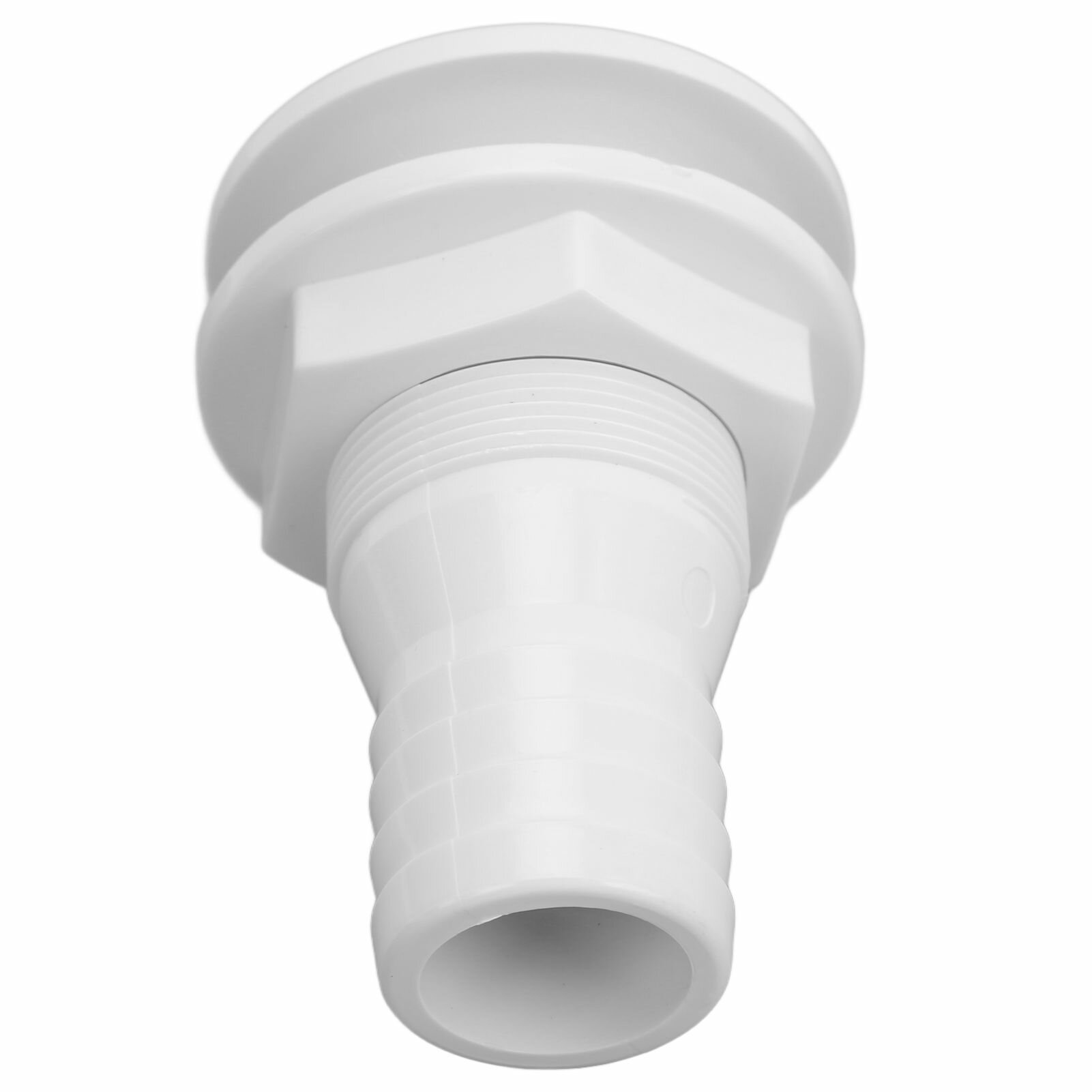 Сквозной фитинг 1 1/2 дюйма, прямой разъем для шланга из АБС-пластика, аксессуар для лодок MarinesWhite