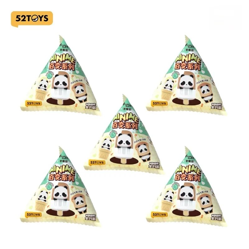 Panda Roll Minime 52TOYS, ПВХ, 5 шт, Цвет: Random
