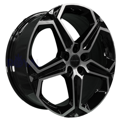 Литой колесный диск Khomen Wheels KHW1909 (Geely Atlas(Pro)/Changan CS55(75)) 7,5x19/5x114,3 ET45 D60,1 Black-FP