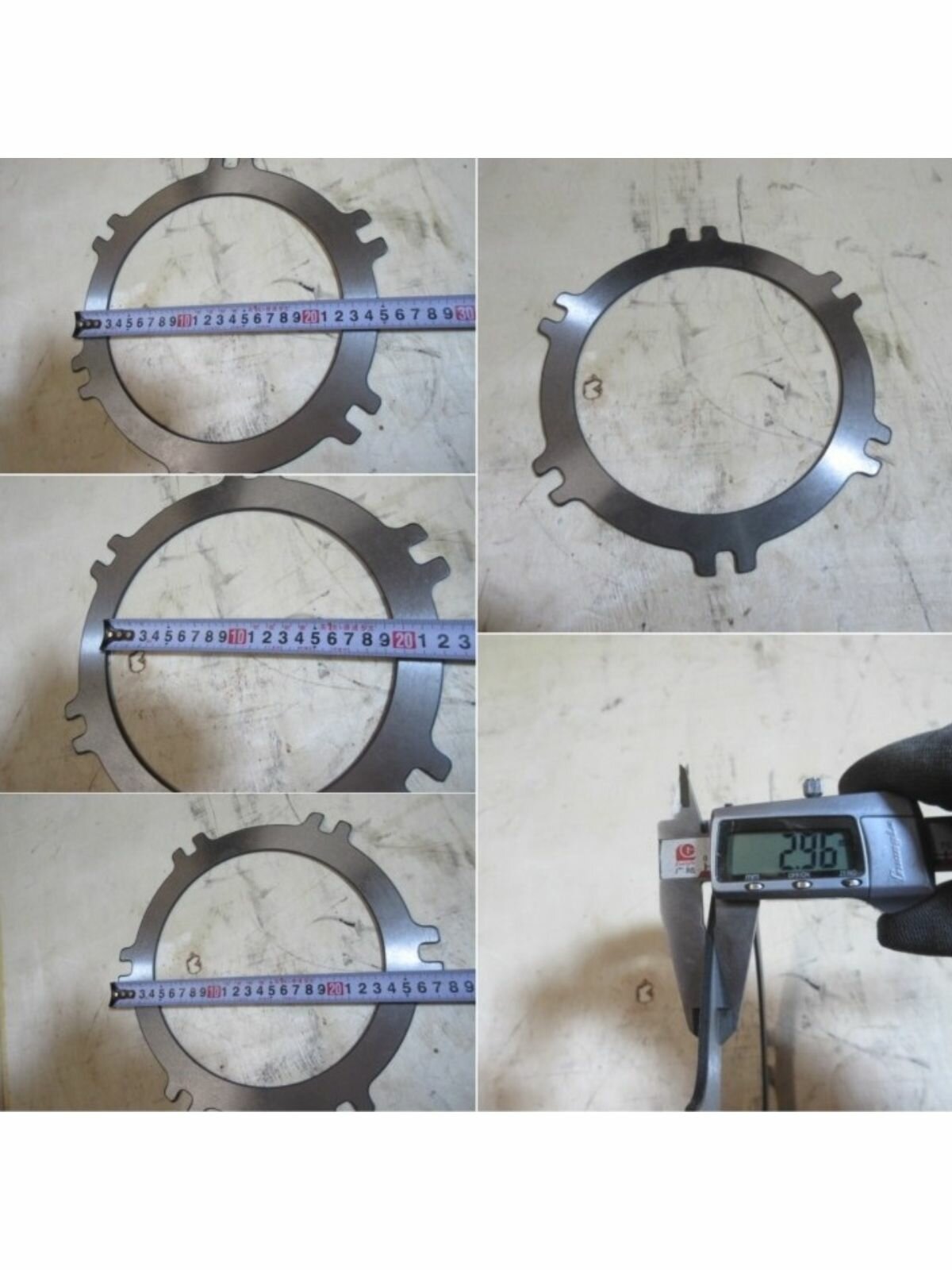 Диск фрикционный КПП (D-248 d-195 Z-12 длина зуба 15 мм) SDLG от CKUOE Арт. ZL40A.30.1-10