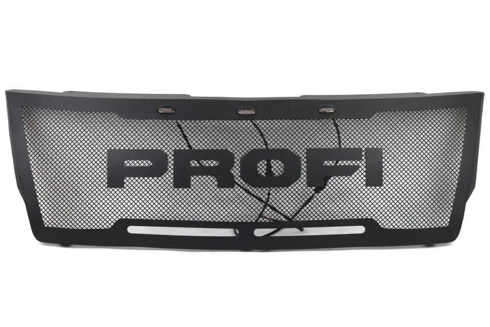 Облицовка радиатора УАЗ профи (Черный Брут) усиленная