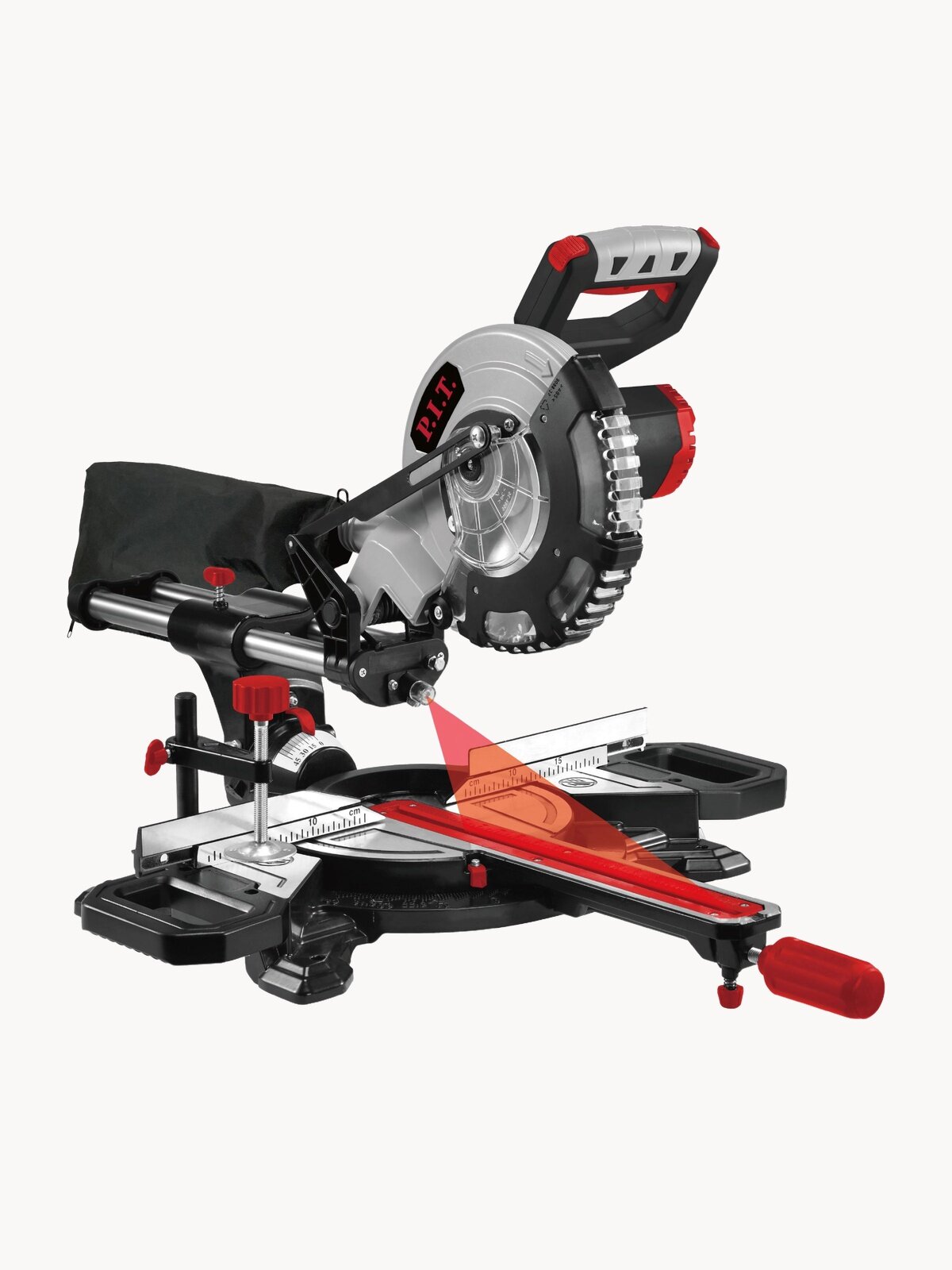 Пила торцовочная аккумуляторная P.I.T. PMS20H-210A без акб и зу