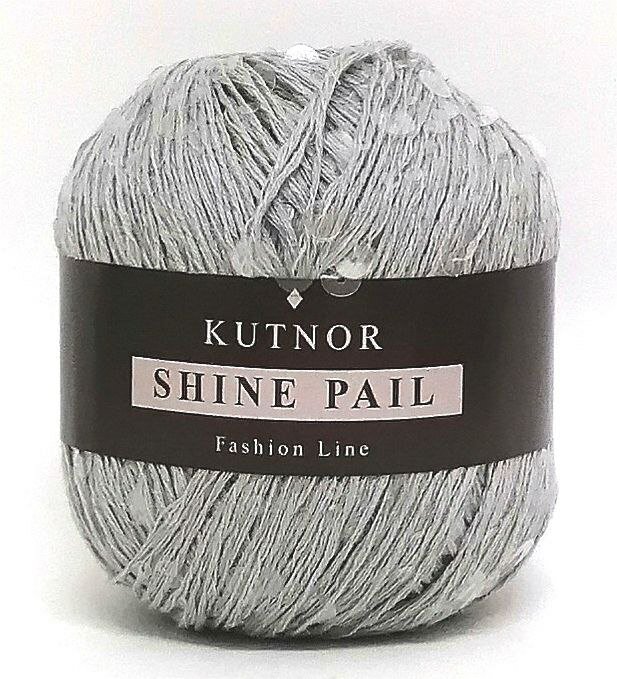 Пряжа с пайетками Kutnor Shine Pail (109) 1 моток 100 г/120 м