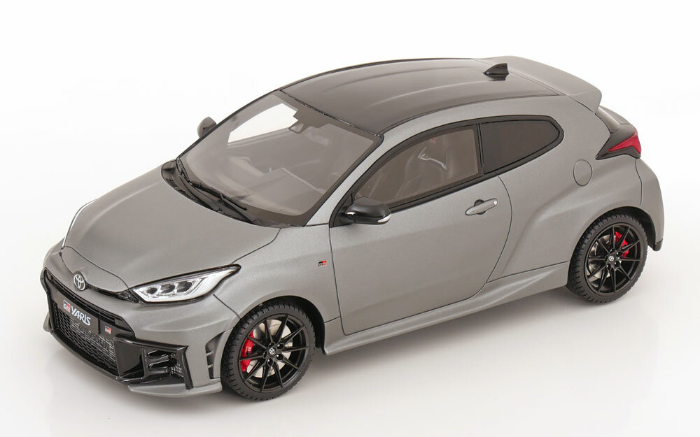 Модель коллекционная Otto Toyota yaris gr 2024 matt grey black
