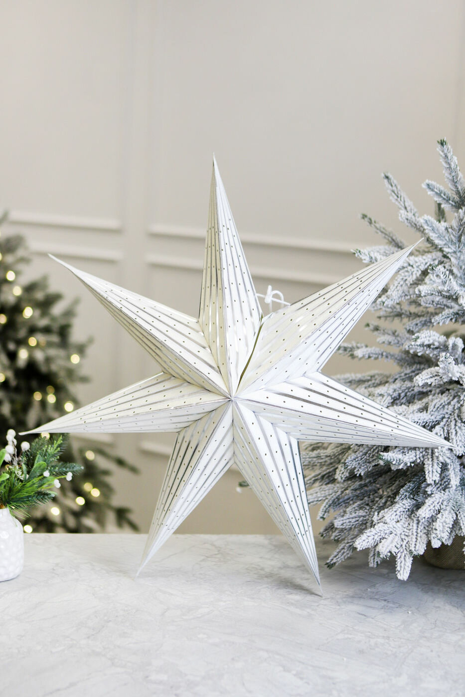 Подвесная бумажная звезда айяна, 60 см, Edelman 1177696
