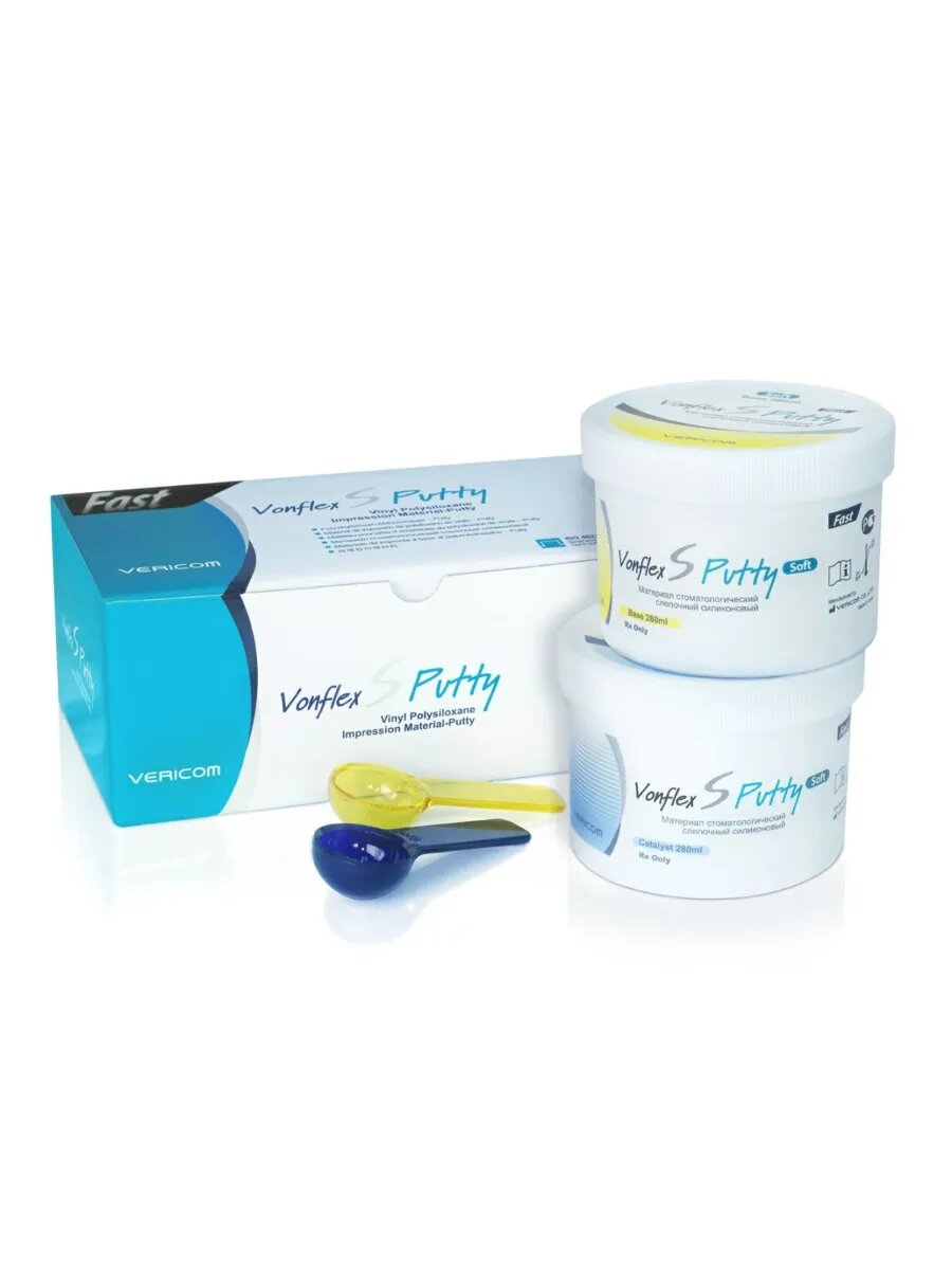 Слепочная масса А-силиконовая Vonflex S Putty Soft Fast