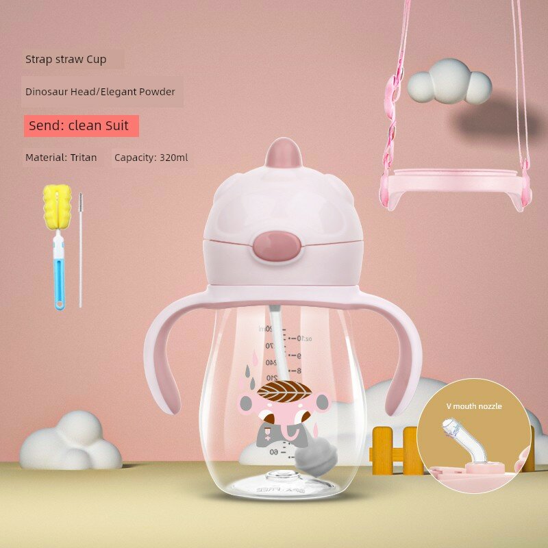 Детская поильник-непроливайка, чашка для воды для детей, обучающая чашка для питья, бутылочка для молока и воды,