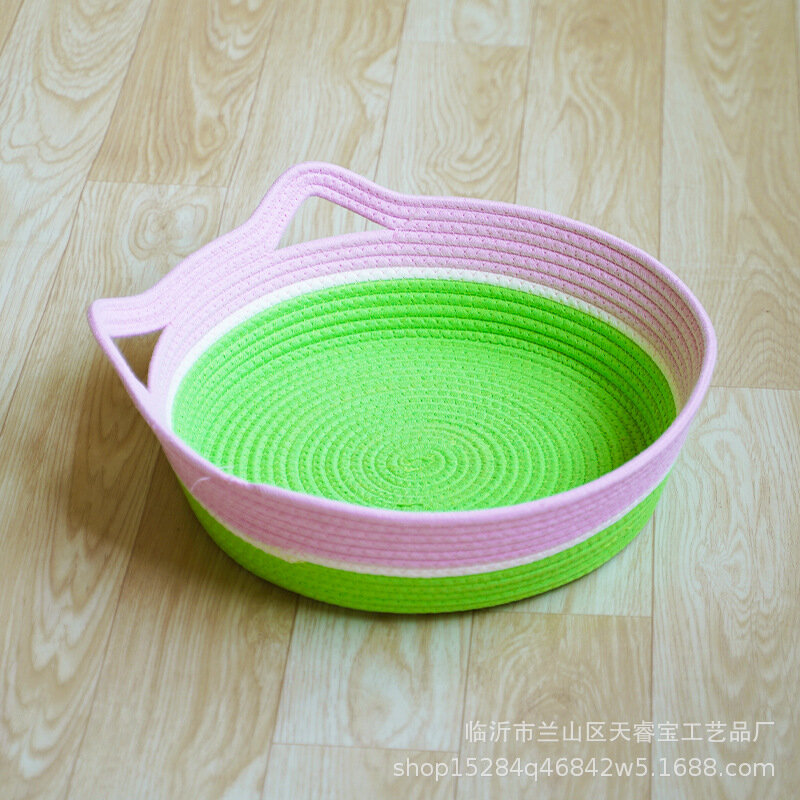 Собачье гнездо кошек собачье хлопковое коврик для собак Четыре сезона кошек и собак универсальное гнездо домашних