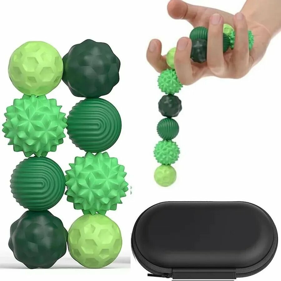 Силиконовые магнитные шары Fidget игрушки