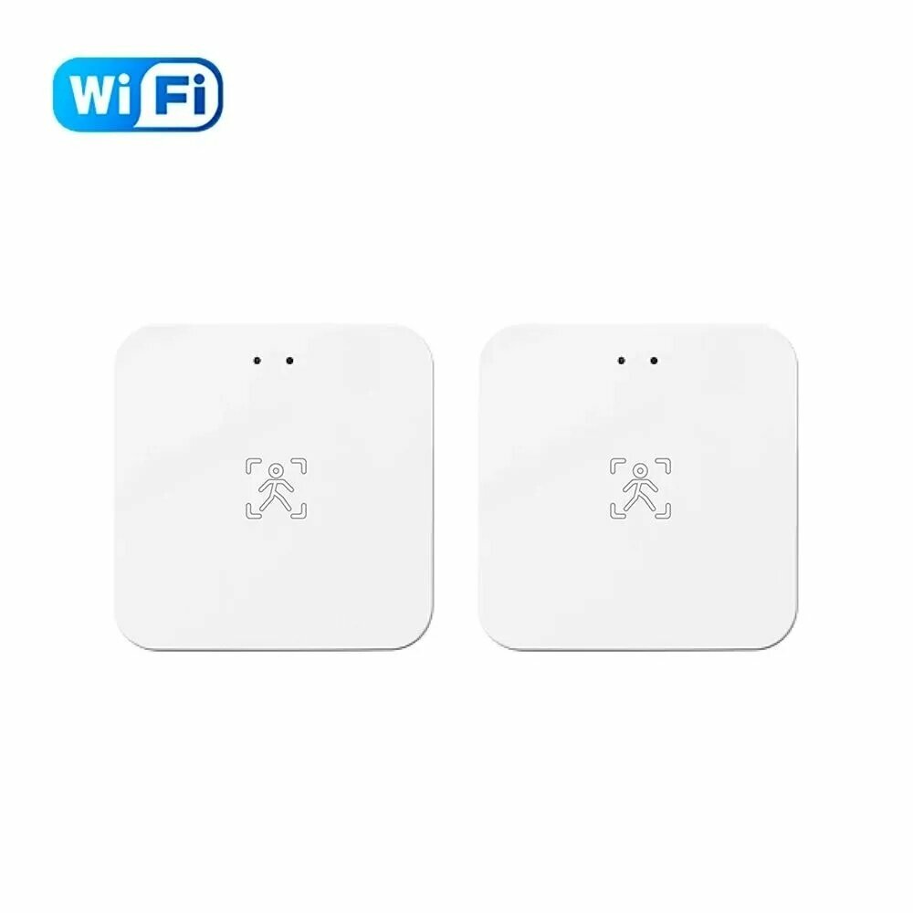 2 шт. Tuya WiFi Датчик Присутствия Людей / Умный PIR Радар Детектор Движения интеграция с Умным Домом