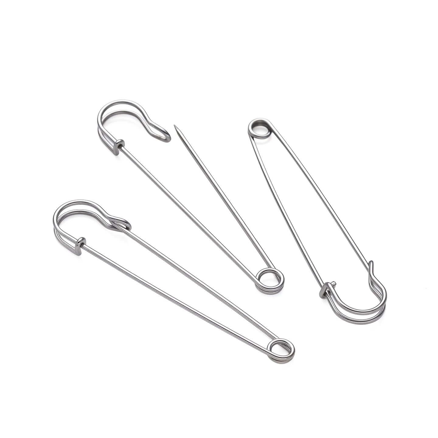 Большая металлическая булавка St.kunkka, 10 шт. 75mm