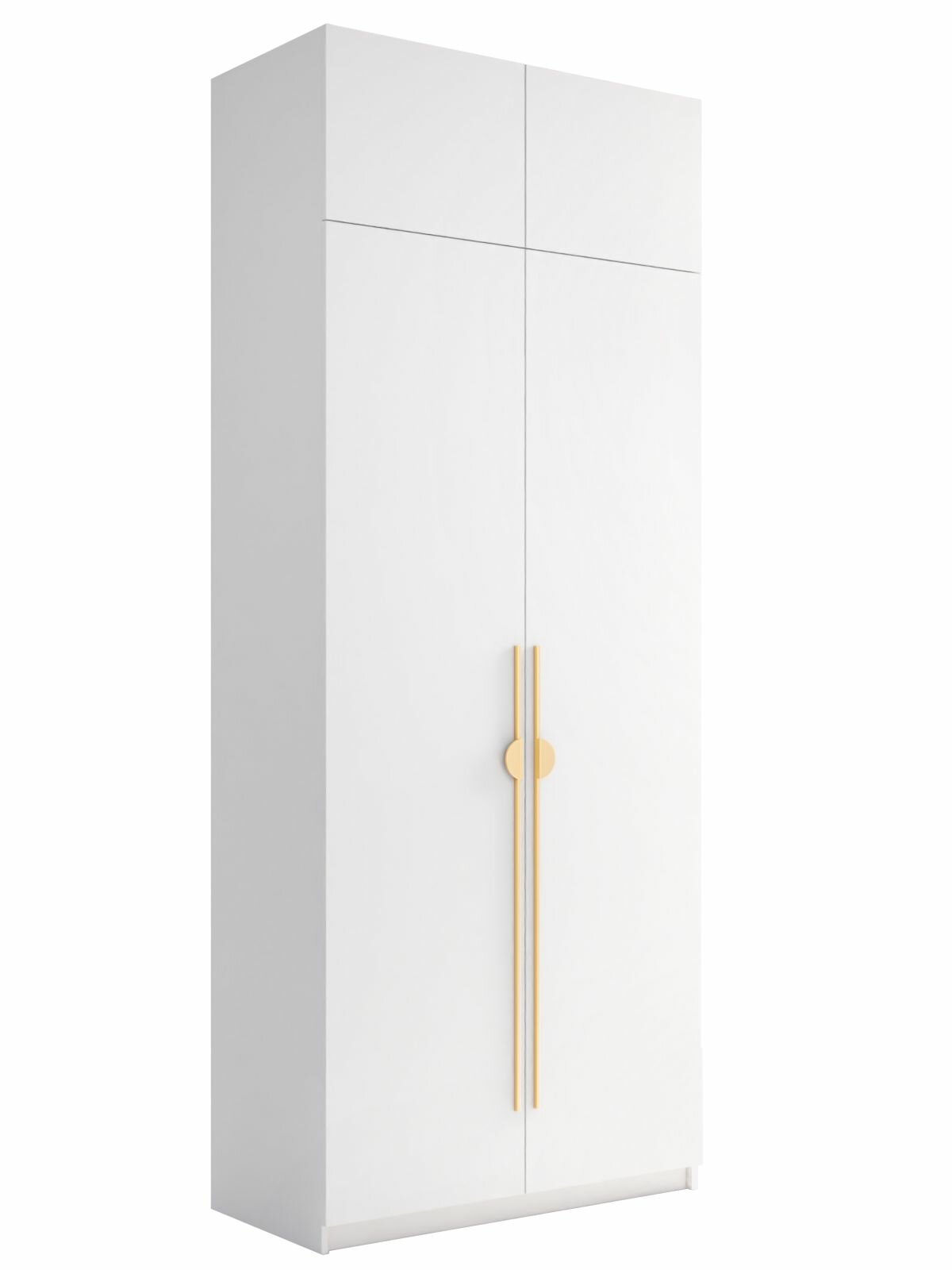 Шкаф для одежды распашной Lorena Gold 280 см х 70 см х 50 см