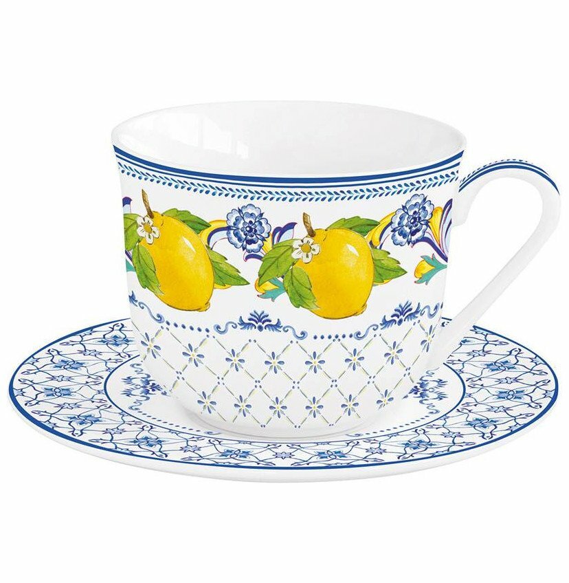 Чайная пара 370 мл Easy Life "Positano" (подарочная упаковка) / 299201