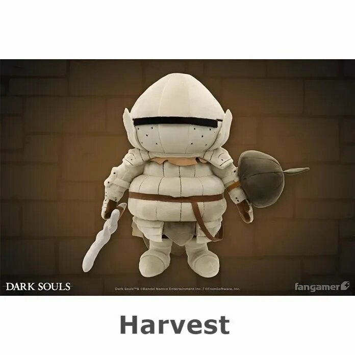 Fangamer Мягкая игрушка, Dark Souls Съемный , серый, Dark Souls, Fangamer