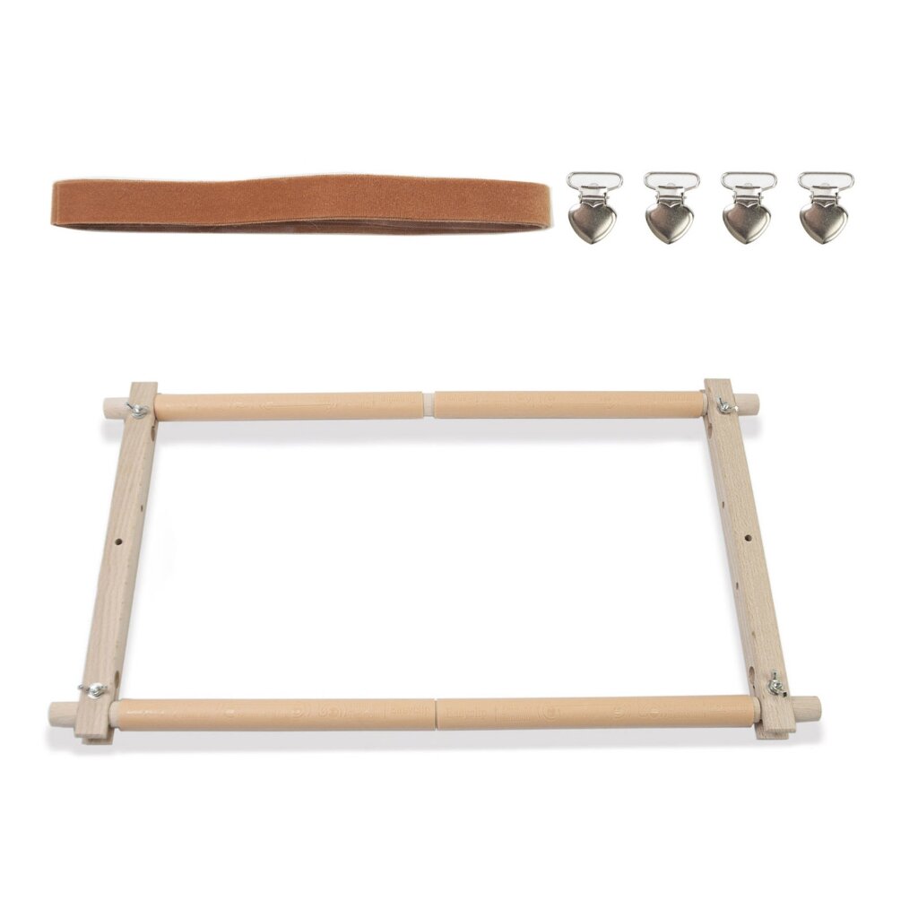 Подставка для Вышивальной Рамки из Твердого Дерева Подставка для Вышивания для Проекта Художественного Шитья