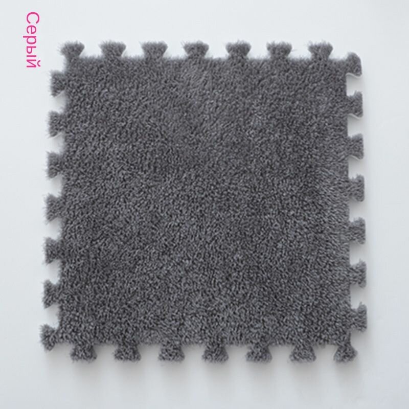 Модульная ПВХ плитка, Флокирование, 300 х 300, 10 штук,