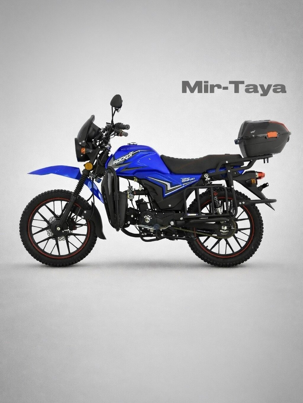 Мопед ALPHA ROCKOT COMFORT 120 см3, максимальная скорость 90 км/ч