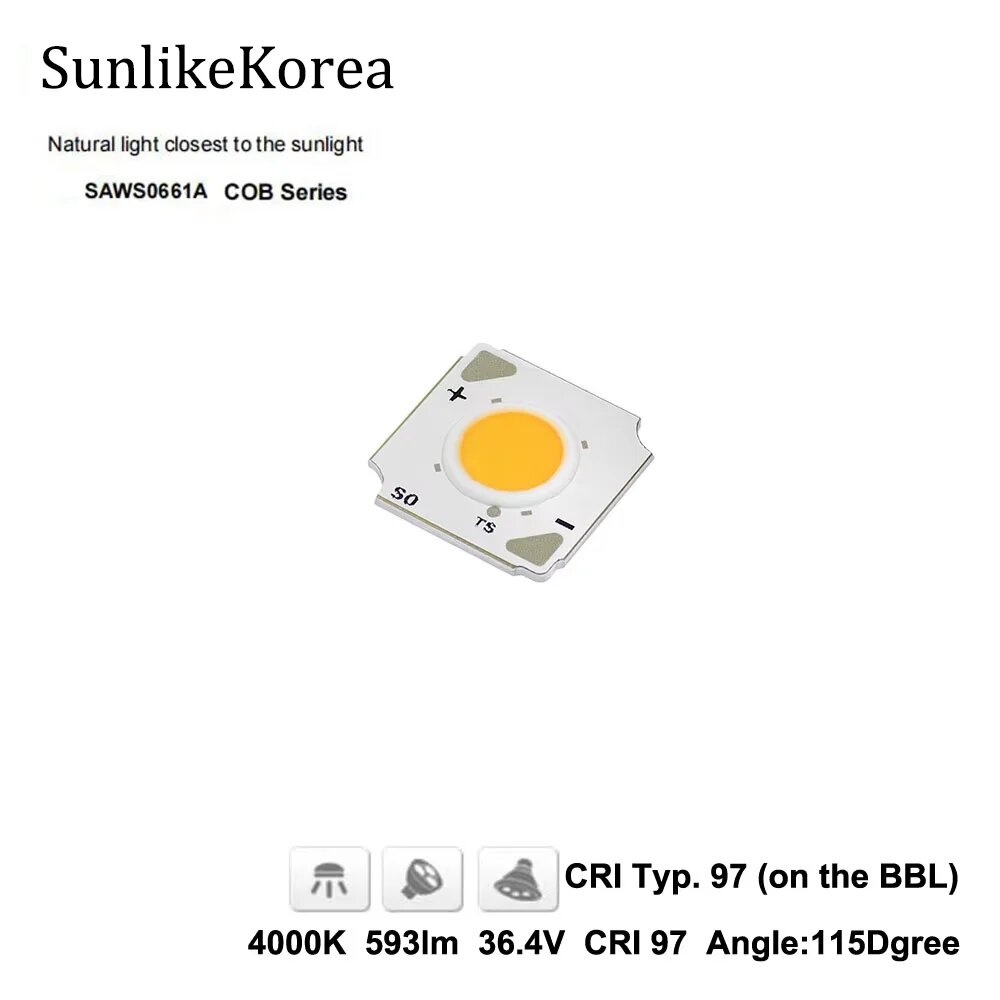SunlikeKorea SAW0661A LED лампа 7W Warm White 3000K