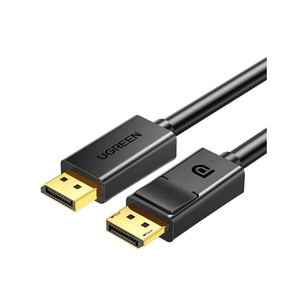 Кабель Ugreen DP102 DP Male to Male Cable, 1м, черный 10244_
