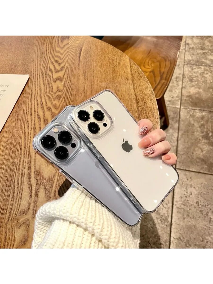 Чехол акриловый для iPhone 16 Pro Max (прозрачный, защита)