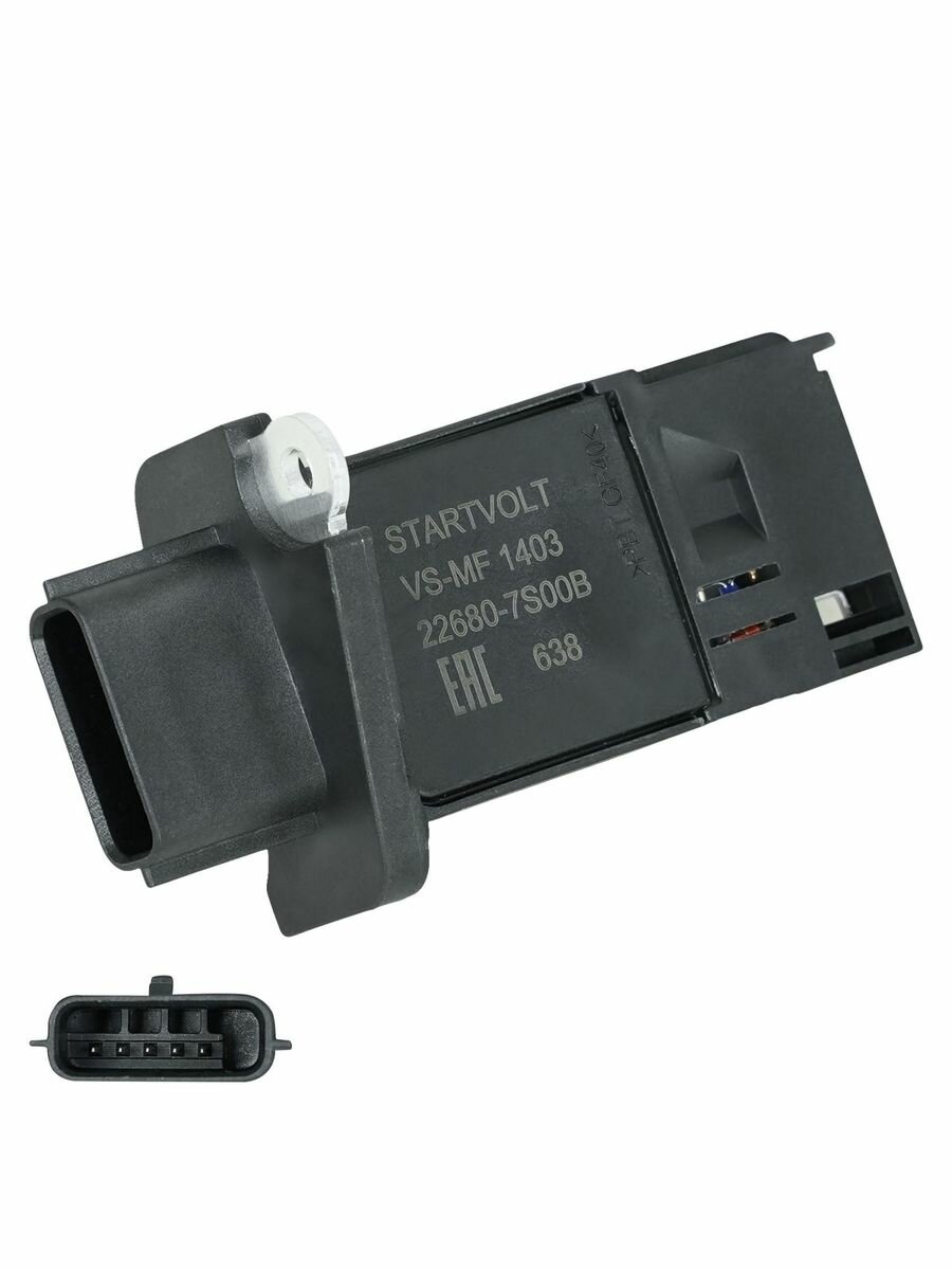 Датчик массового расхода воздуха STARTVOLT VSMF1403 для Nissan Qashqai, X-Trail, Infiniti Q70 / Ниссан Кашкай, Х-Треил, Инфинити Кю70