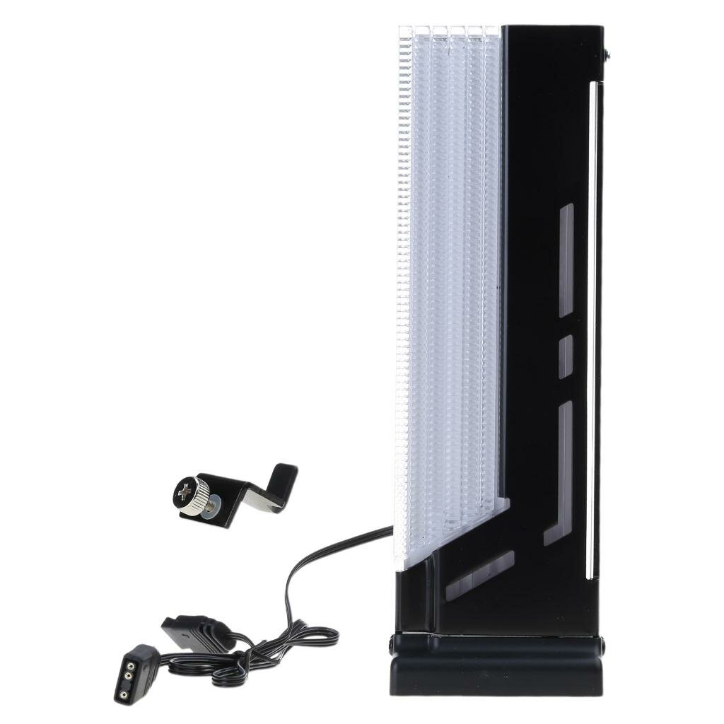 Вертикальный держатель видеокарты ARGB, Черный