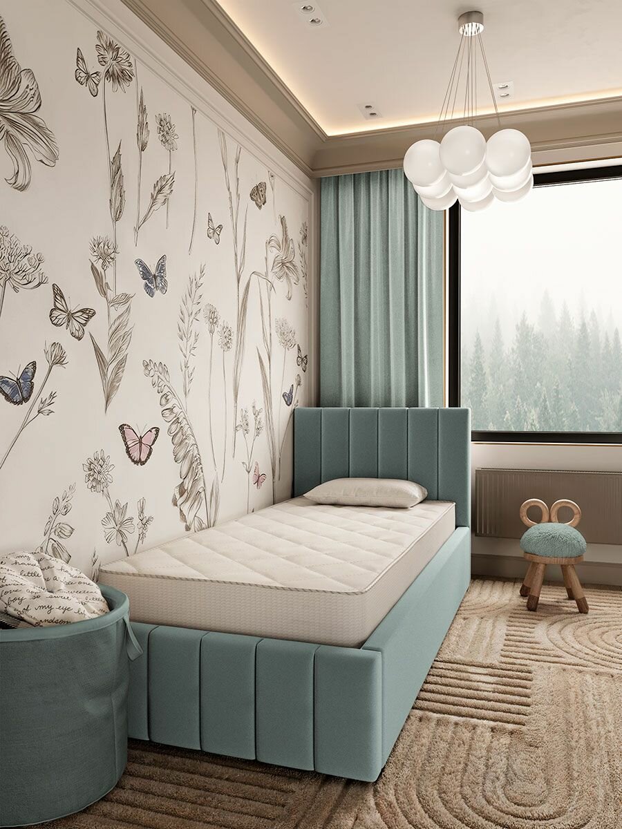 Микс Интерьер кровать Милан 90х200 с подъемным механизмом