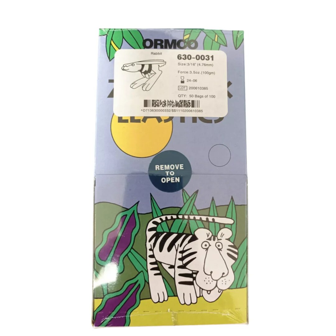 ORMCO Zoo Park Резинки ортодонтические Rabbit-5000Pcs