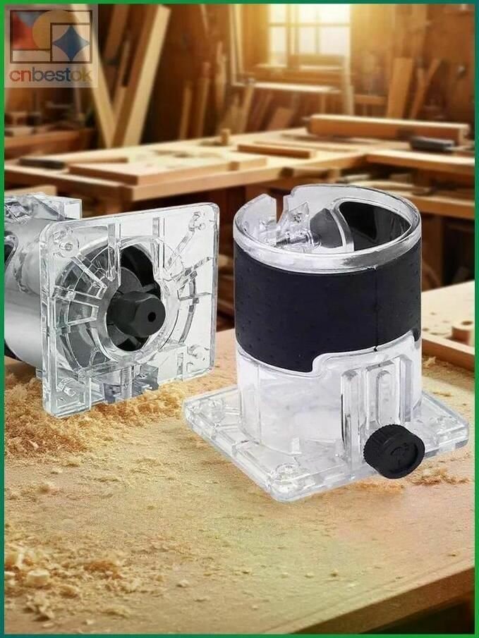 Основание Для Фрезера Используется для обрезного станка диаметром 65 мм, для Крепления Ручного Фрезера и Шаблона