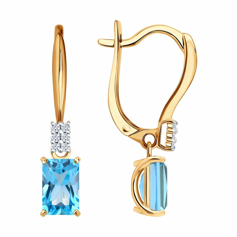 Серьги, 585 проба