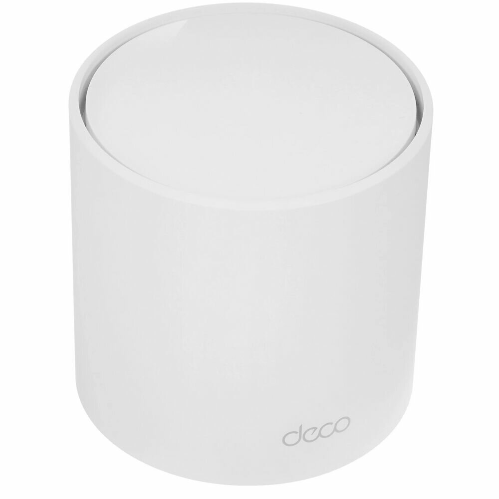 Беспроводной маршрутизатор TP-LINK Whole-Home Mesh Deco X50 Wi-Fi 6 802.11ax, 3000(574+24021) Мбит/с, 2.4ГГц и 5ГГц, 2xLAN (1-pack)