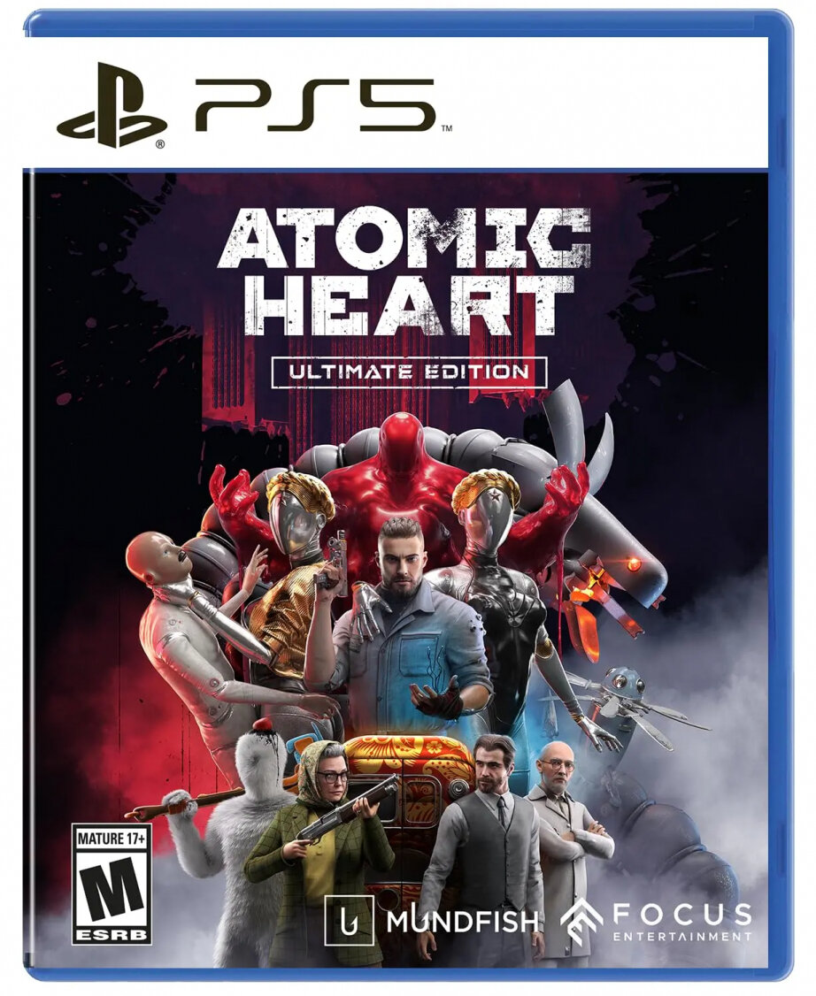 Игра Sony PlayStation 5 (PS5) - Atomic Heart Ultimate Edition, 18+, 1 игрок (на диске)