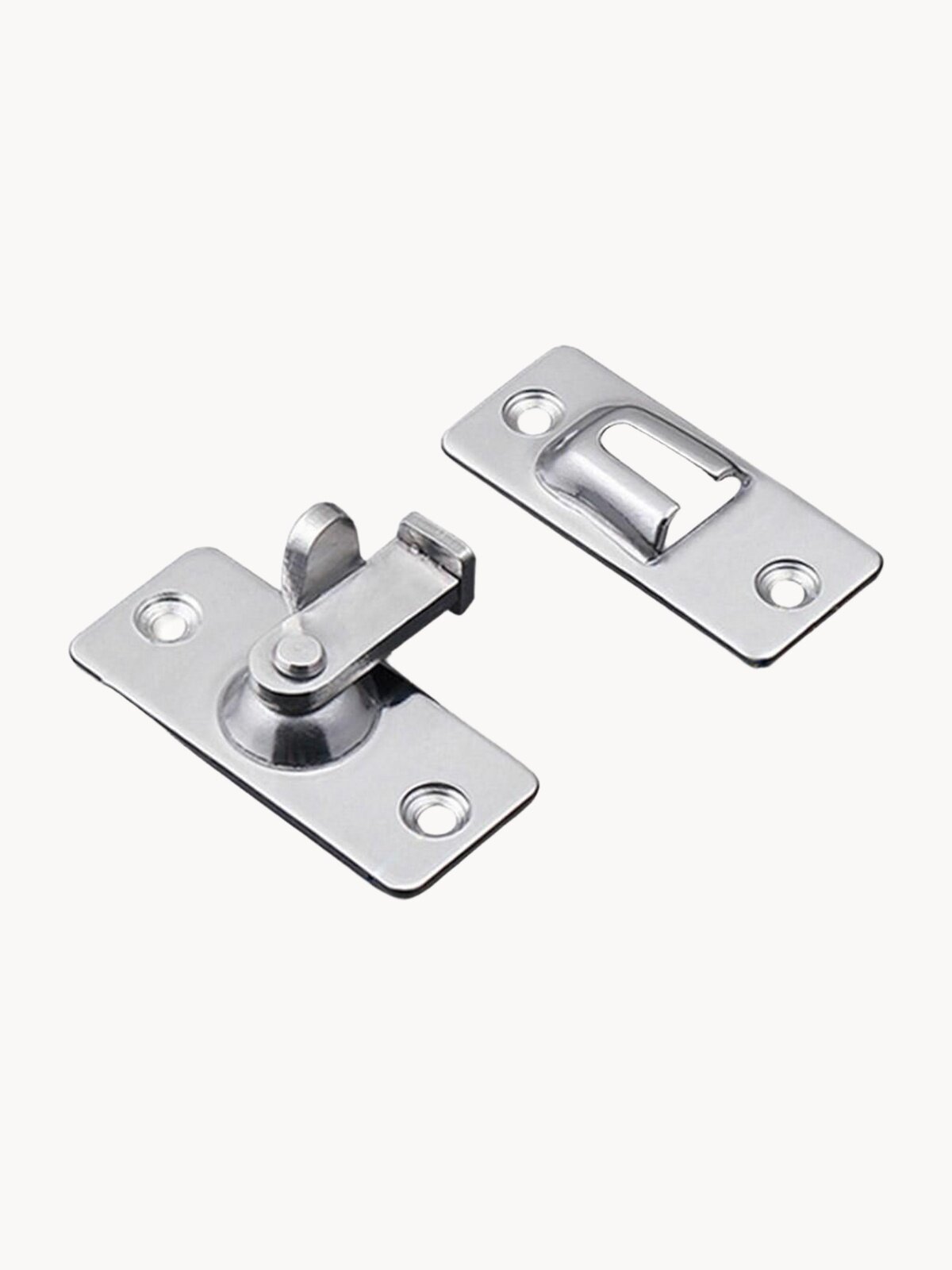 Замок раздвижной двери с пряжкой из нержавеющей стали на 90 градусов