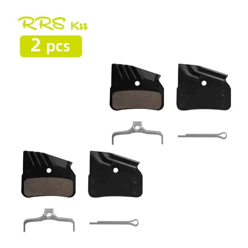 Тормозные колодки RRSKIT керамические с теплоотводом для Shimano D03S/N03A/N04C/BR-M9120 2 Pairs