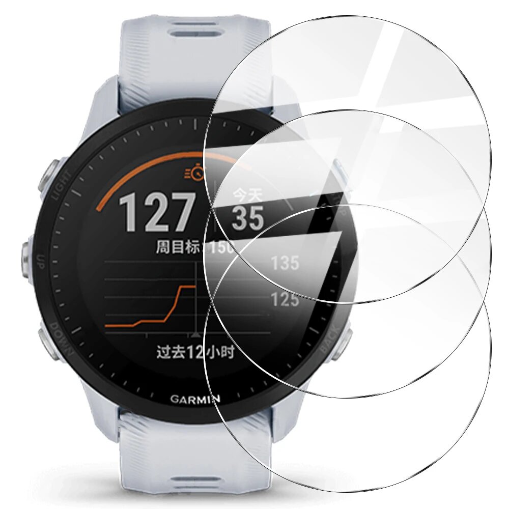 Защитная пленка для часов Garmin Forerunner KAFNHCKA 9H 1-5 шт. Forerunner 55, 3PCS Glass