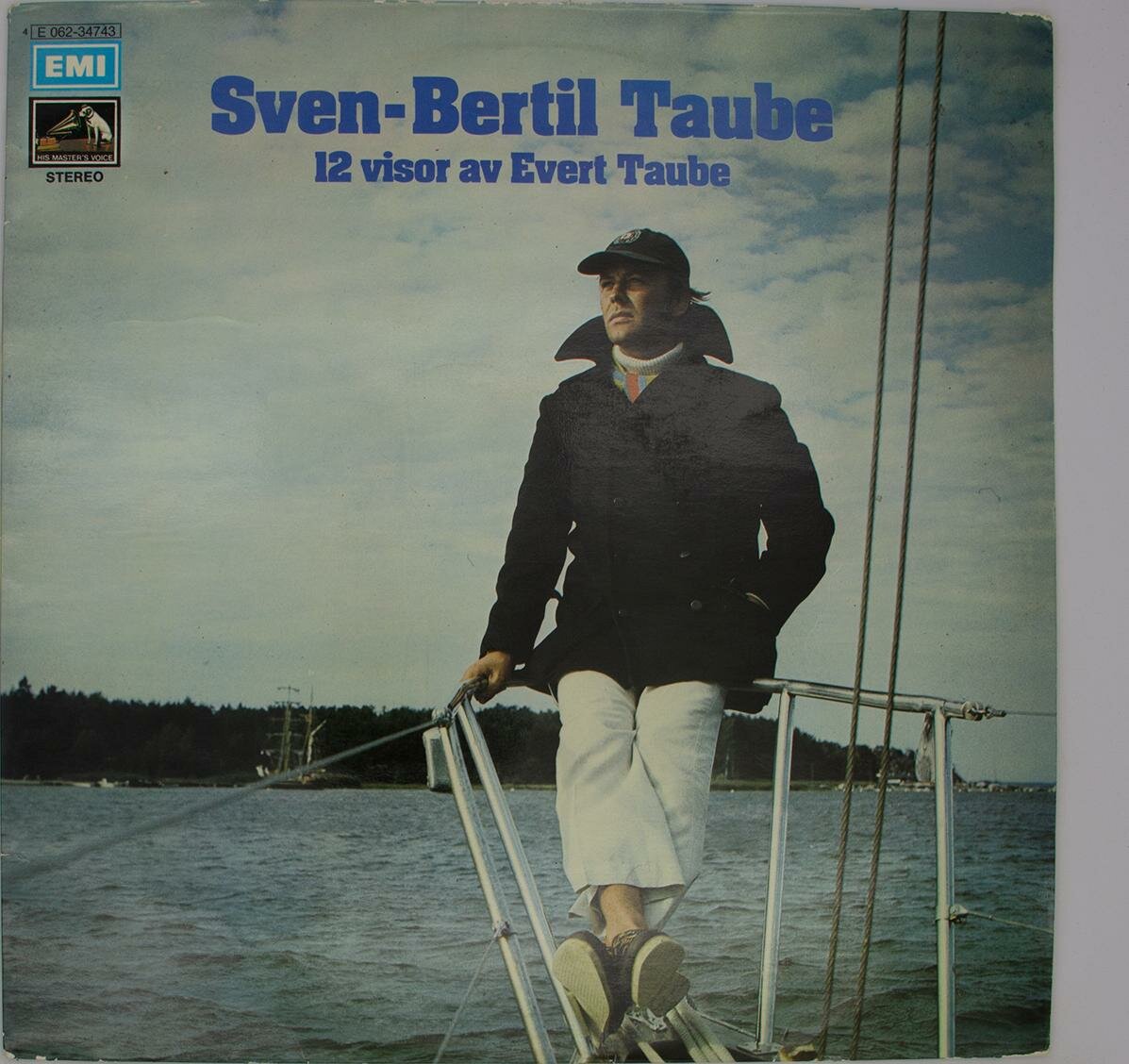 Виниловая пластинка Sven-bertil Taube - 12 Visor Av Evert Taube, 1xLP, EX