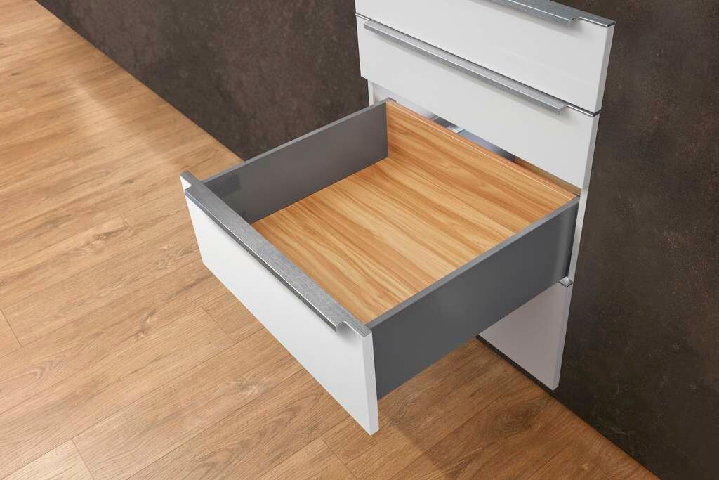 Комплект ящика Magic Star Plus длина 450 мм. высота 172 мм с доводчиком. антрацит