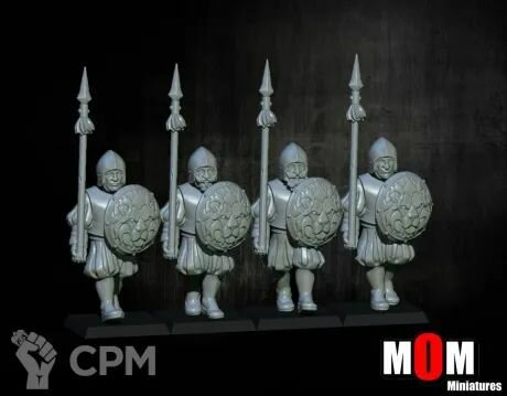 Warhammer Empire Pikemen/Имперские Копейщики