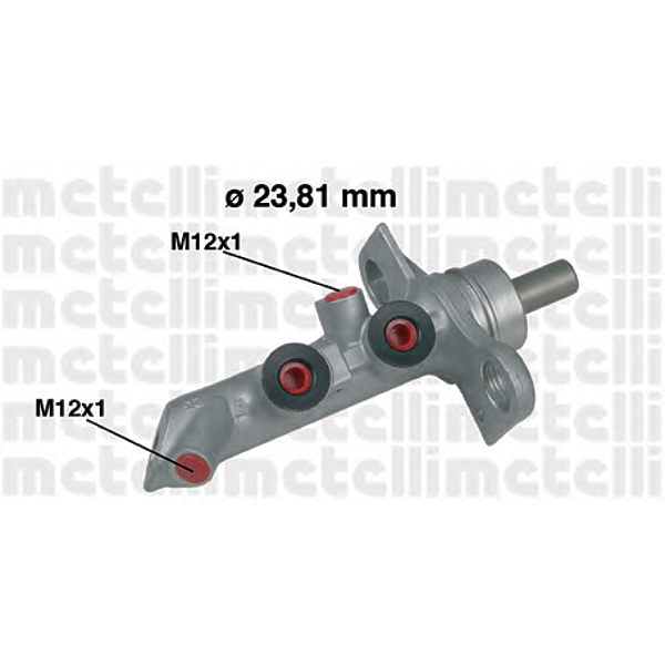 METELLI 05-0485 (7701207697) цилиндр тормозной главный