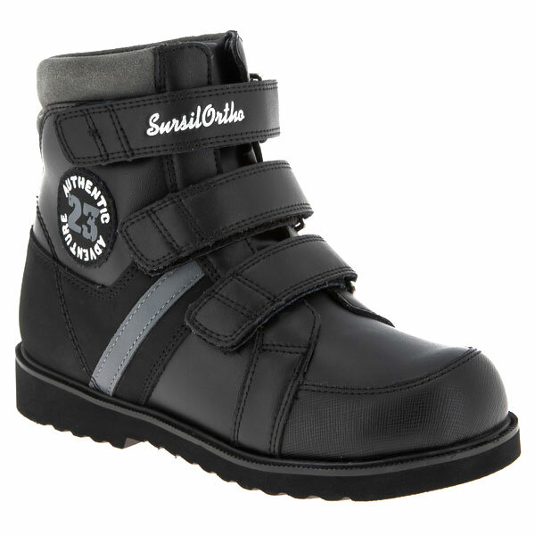 Обувь сурсил ортопедическая малосложная детская (ботинки утепленные) арт.23-290 черный р.32