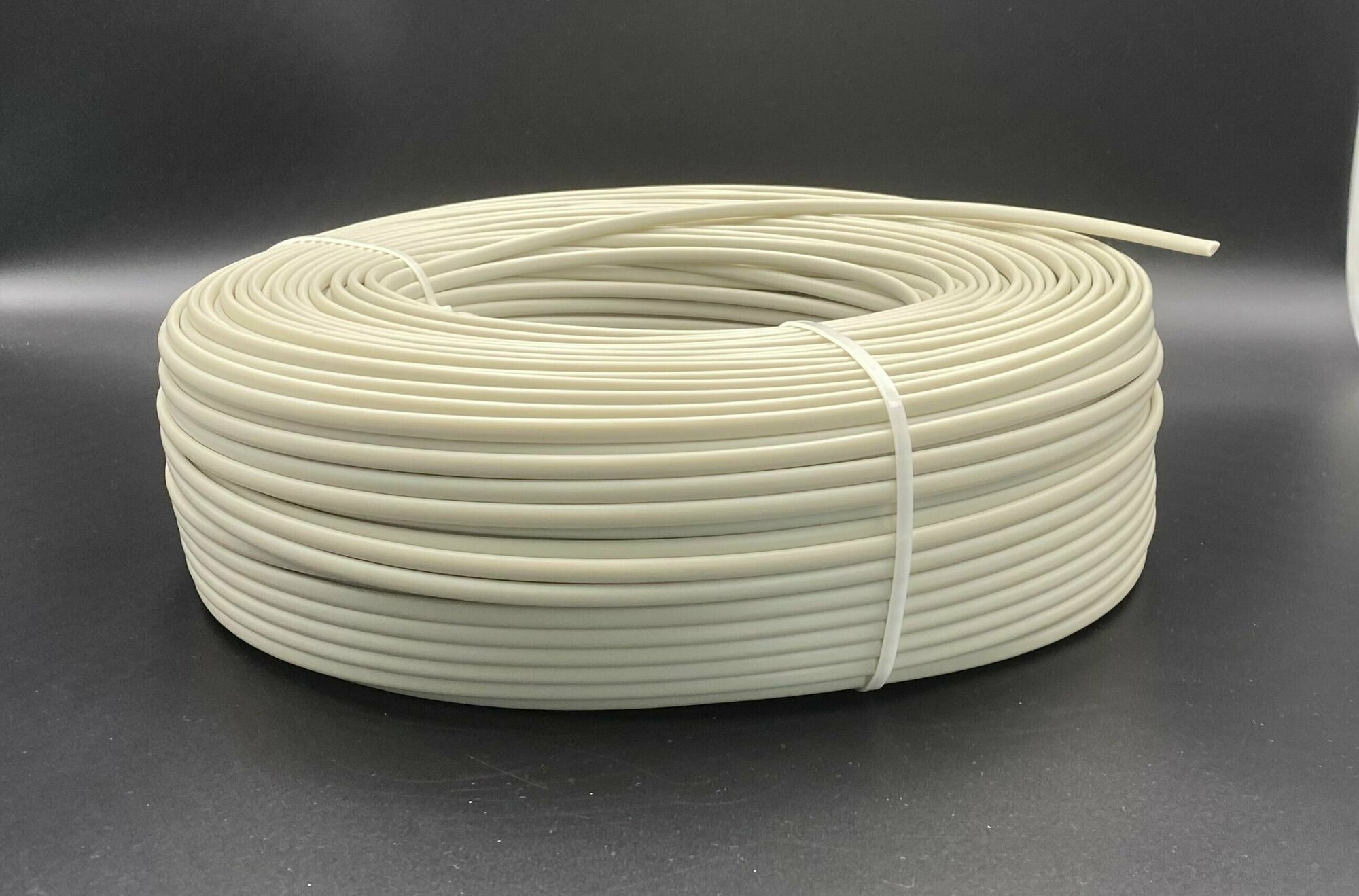 Пруток ПП плоский 5*3 мм полипропиленовый (PP) сварочный, для сварки пластика серый, 10 метров.