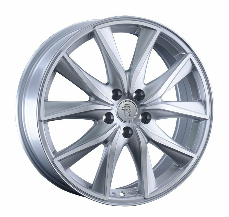 Колесный диск Replay A183 19x7" PCD5x112 ET34 D66,6 серебристый с полированными лучами