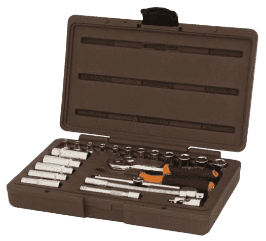 Набор торцевых головок OMBRA 1/4" 23 предмета 911423