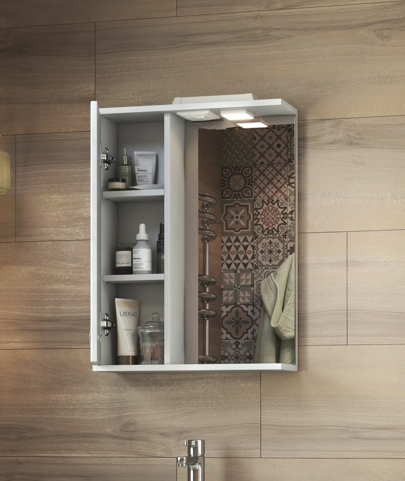 Зеркало-шкаф VIGO Diana z. DIA.50. L. El